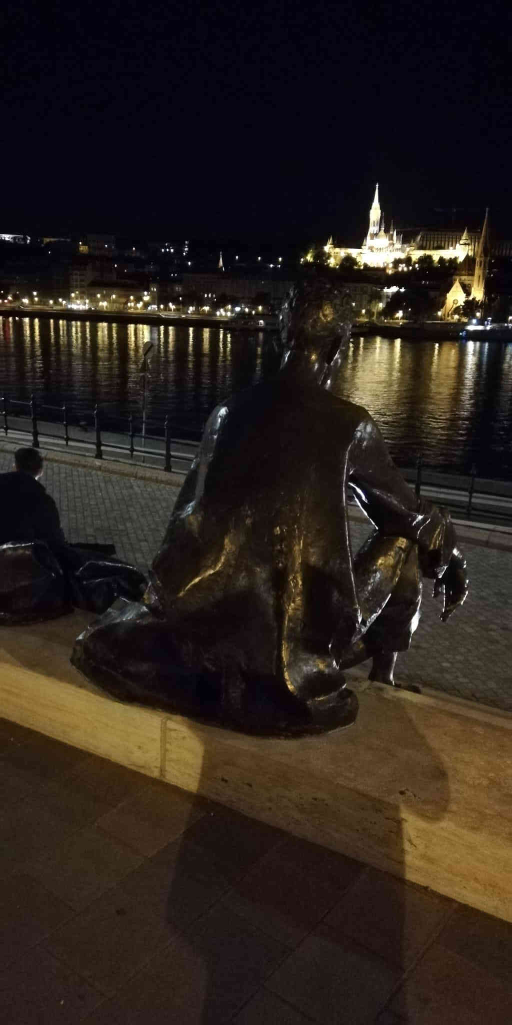 What is Holocaust shoe memorial in Budapest?